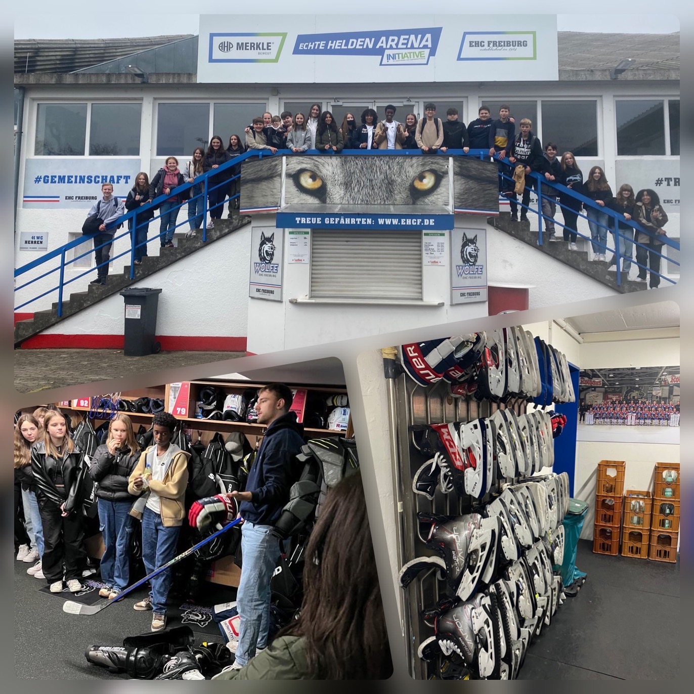 MORZ-Schüler beim EHC – MORZ – Montfort-Realschule Zell