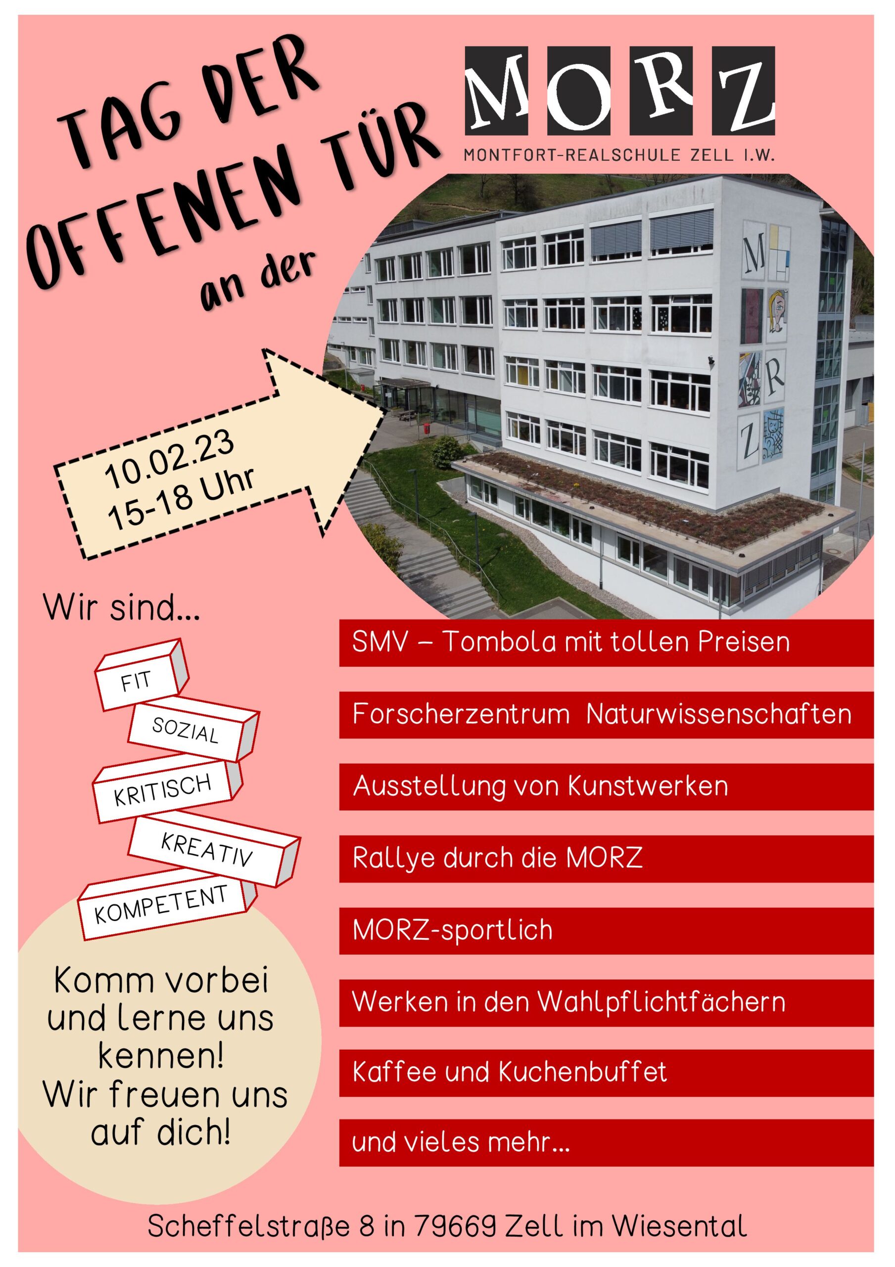 Die MORZ öffnet ihre Türen – MORZ – Montfort-Realschule Zell